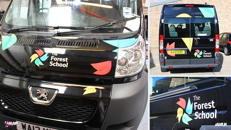 School Mini Bus Graphics, School Bus Signwriting, School Bus Stickers ...